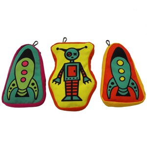 Clip on Robot Hip Bag / Cool Gift Festival Purse Accessories Robot ...