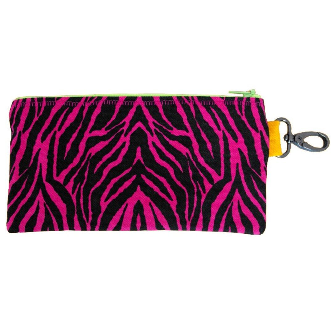 Wallet Hot Pink Zebra Print Animal Print Clutch Pencil Pouch Zipper ...