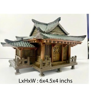 Japan House,terrarium Decor,diorama Decor, House Japan,terrarium ...