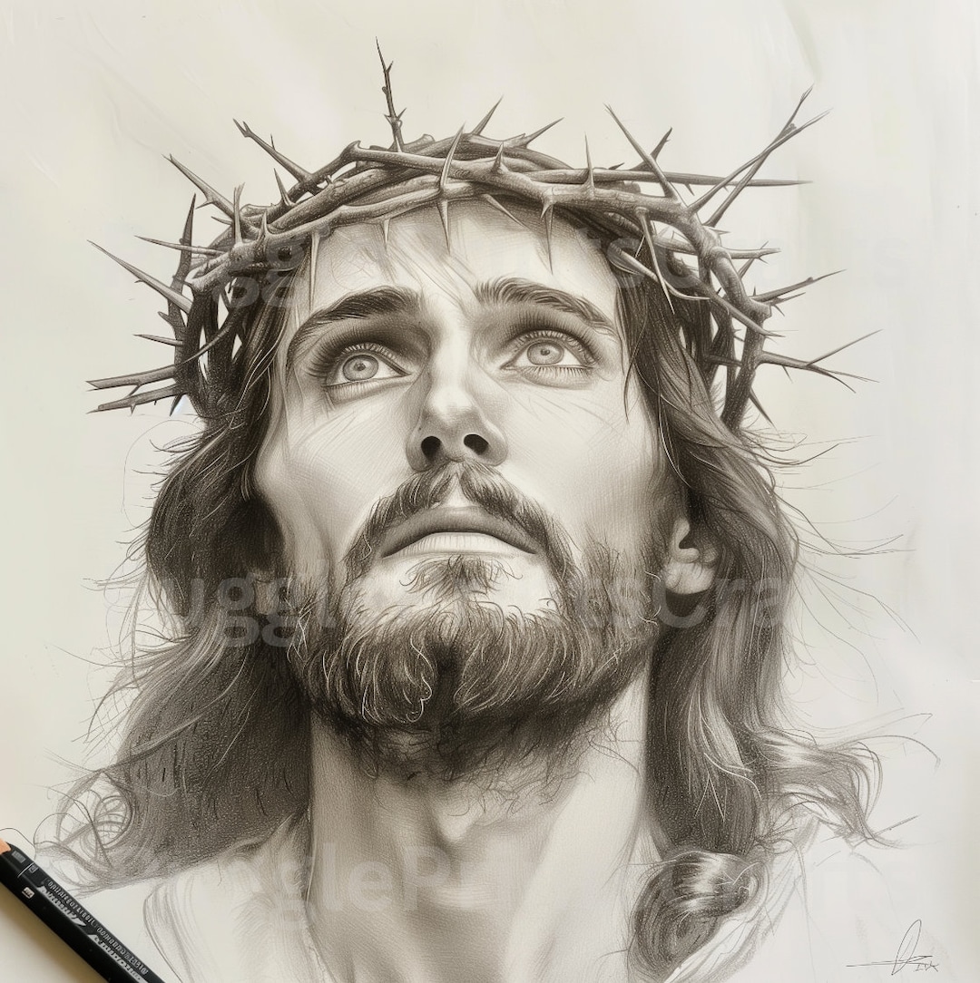 Jesus Digital Print - Etsy