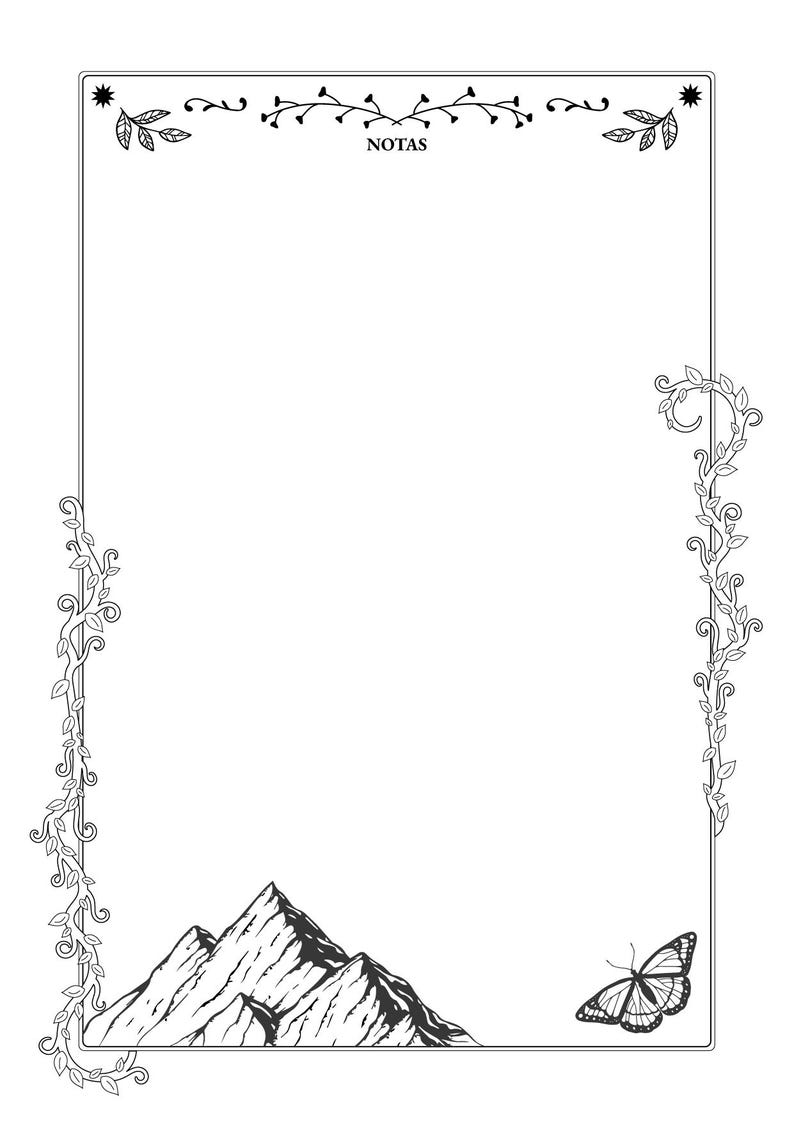 D&D5 Botanical Druid Character Sheet in Spanish, 4 Pages, Printable ...