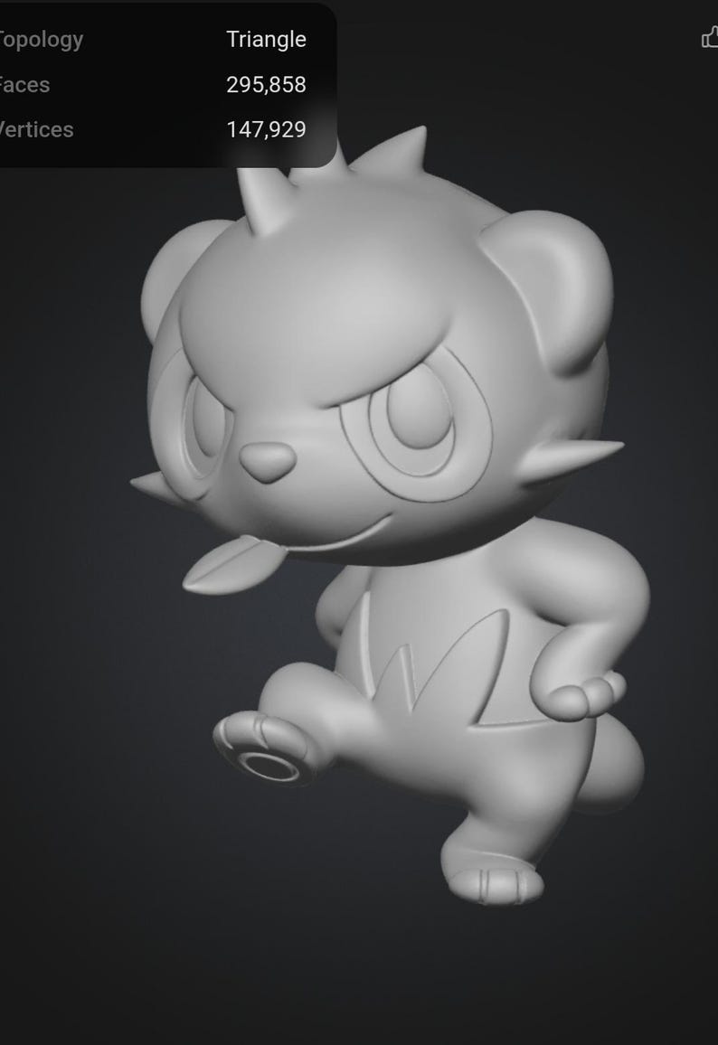 Pancham 3D Printing Model - Etsy