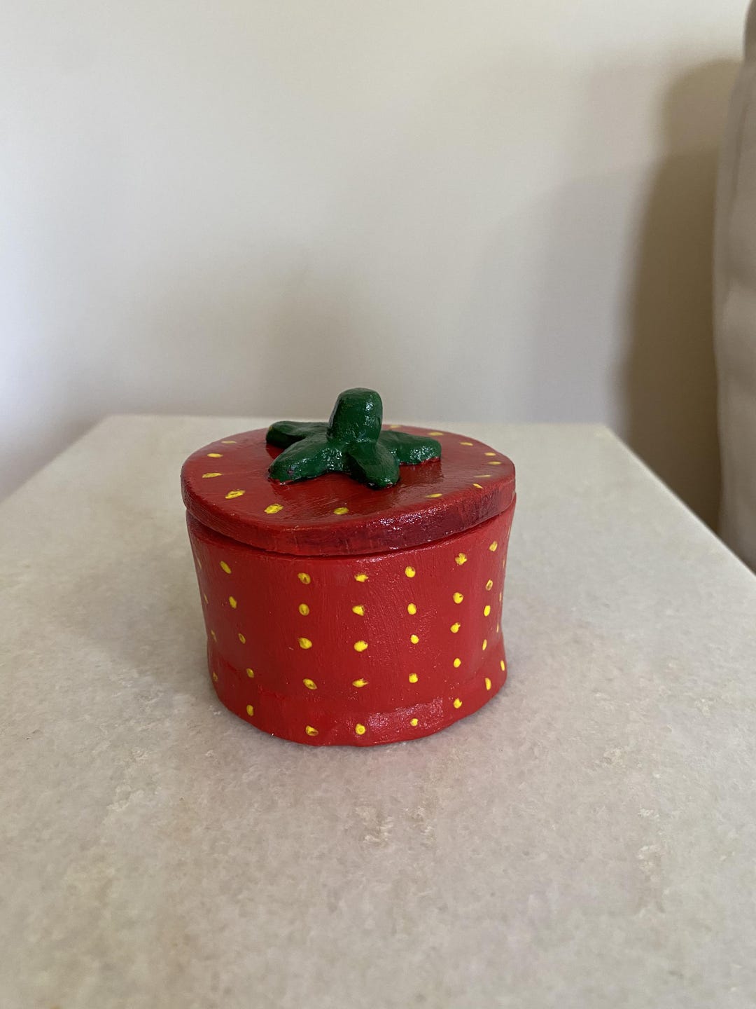 Strawberry Box | Jewelry Holder - Etsy
