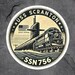Navy Submarine Sticker, USS Scranton SSN-756, Military Sticker, Laptop ...