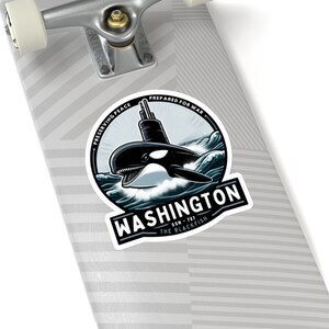 USS Washington SSN-787 Submarine Sticker - Etsy