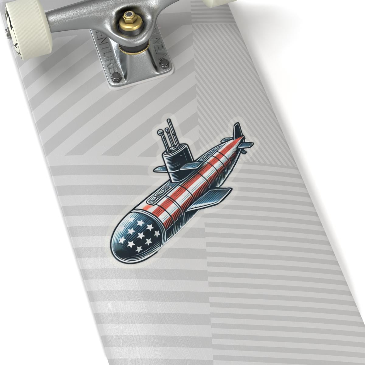 Submarine Stickers, Patriotic American Flag Decals for Laptop ...