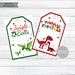 Dinosaur Christmas Tag - Personalized Christmas Tag - Christmas ...