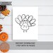 Fall & Thanksgiving Dot Marker Sheets, Autumn Coloring Pages, Preschool ...