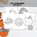 Fall & Thanksgiving Dot Marker Sheets, Autumn Coloring Pages, Preschool ...
