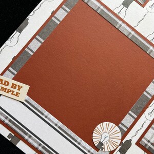 Masculine Two Page Scrapbook Layout, Mens Layout, Teen Boy Layout ...