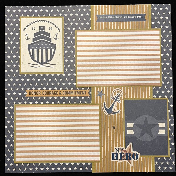 Military Scrapbook - Etsy