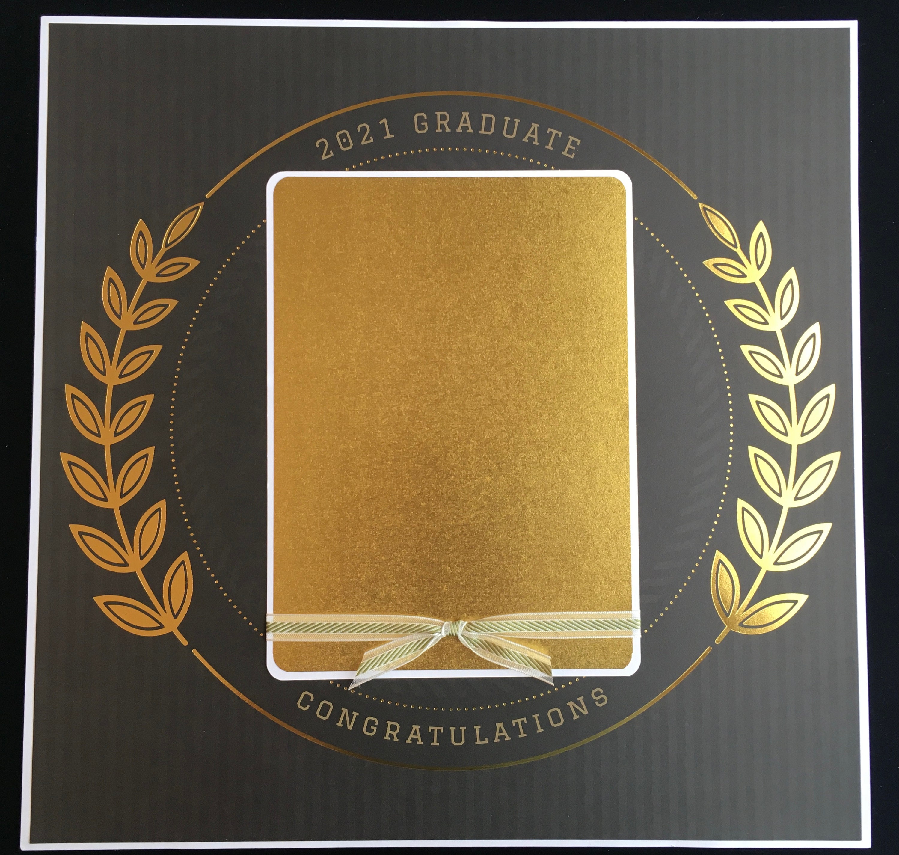 Graduation 2021 Premade Scrapbook Album Layout, Two-page Graduation ...