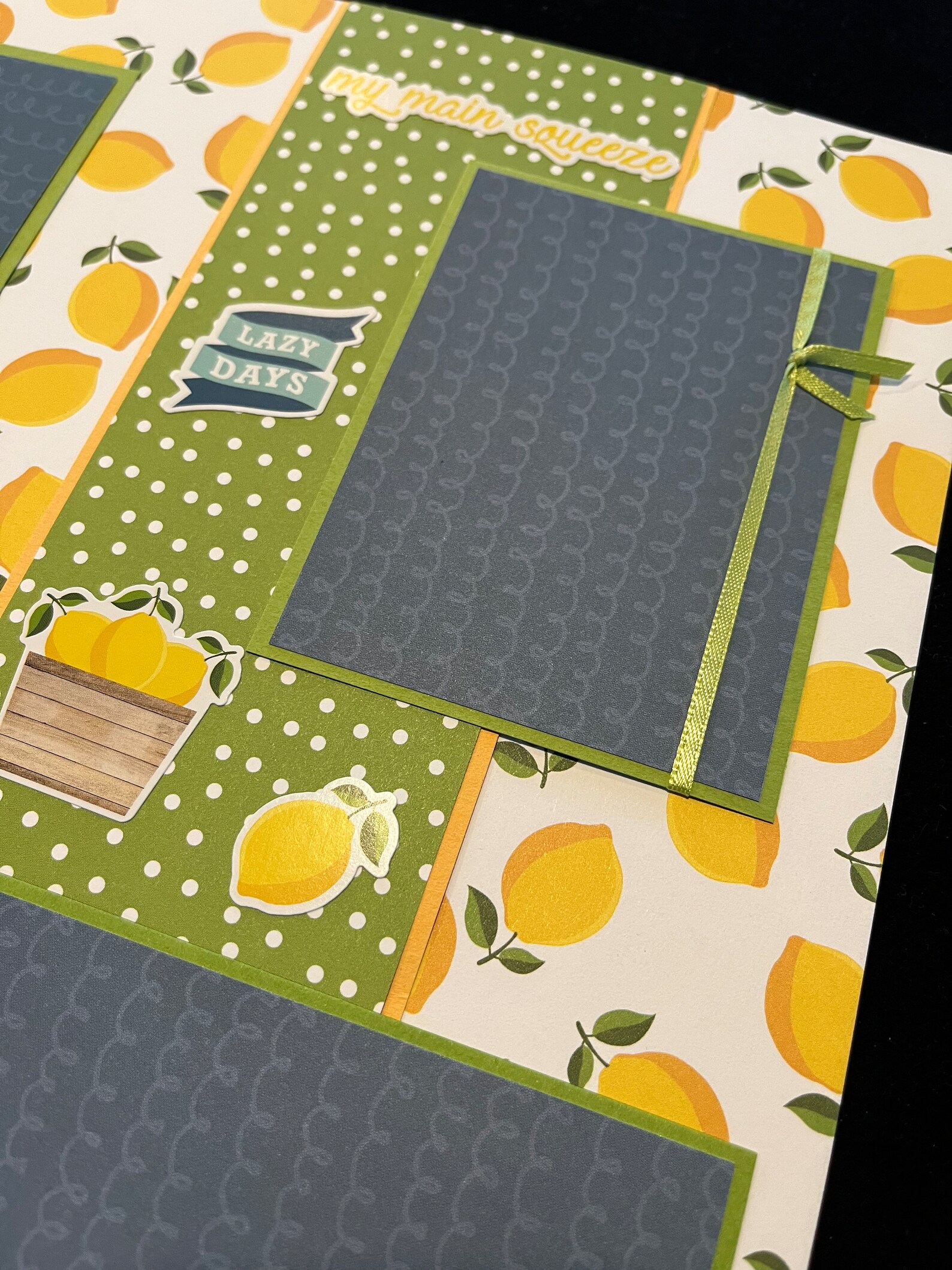 Summer Scrapbook Album Page, Summer Vacation, Premade Vacation ...