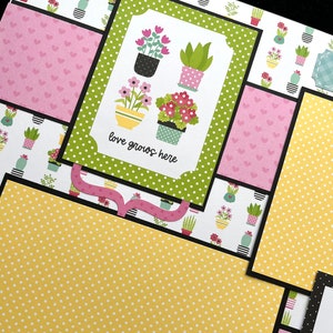 Home Scrapbook Layout Page, Love Home Premade Album Page, Fully ...