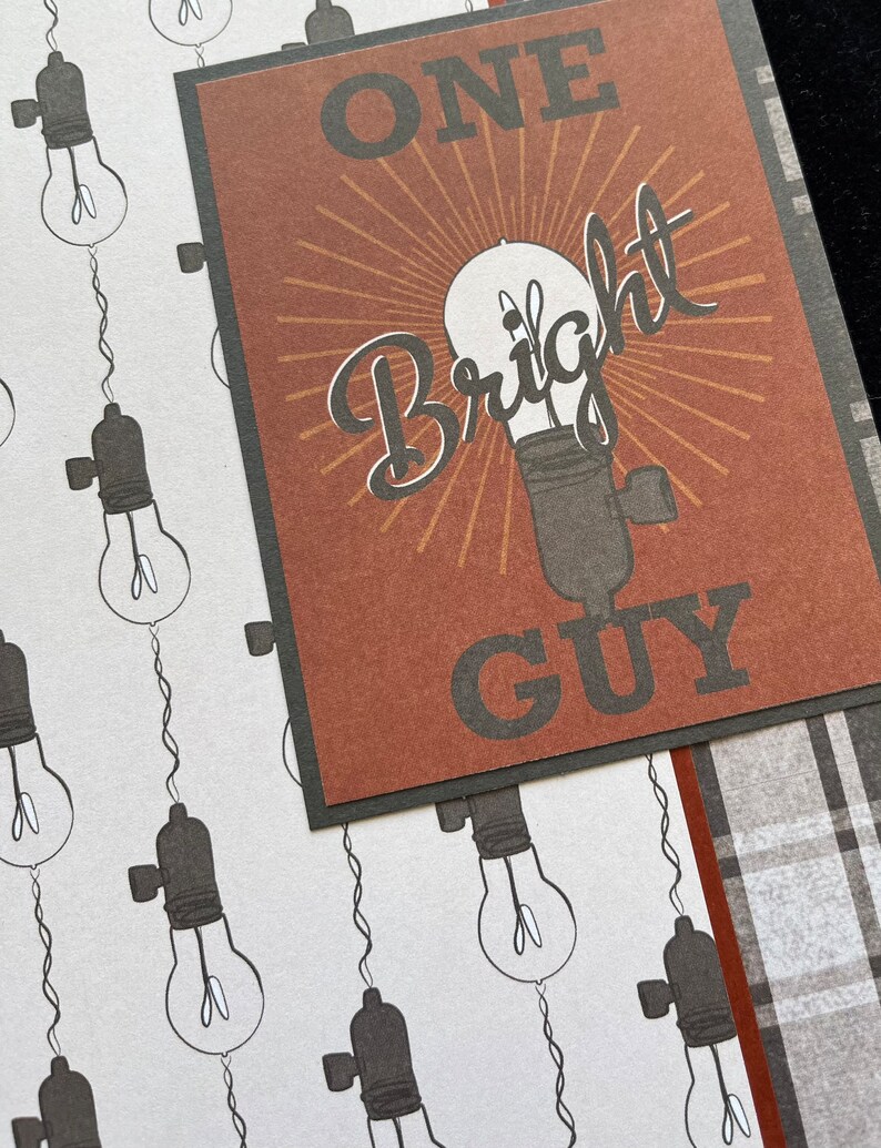 Masculine Two Page Scrapbook Layout, Mens Layout, Teen Boy Layout ...