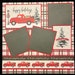 Premade Christmas Scrapbook Album Layout Page, Christmas Photo Album ...