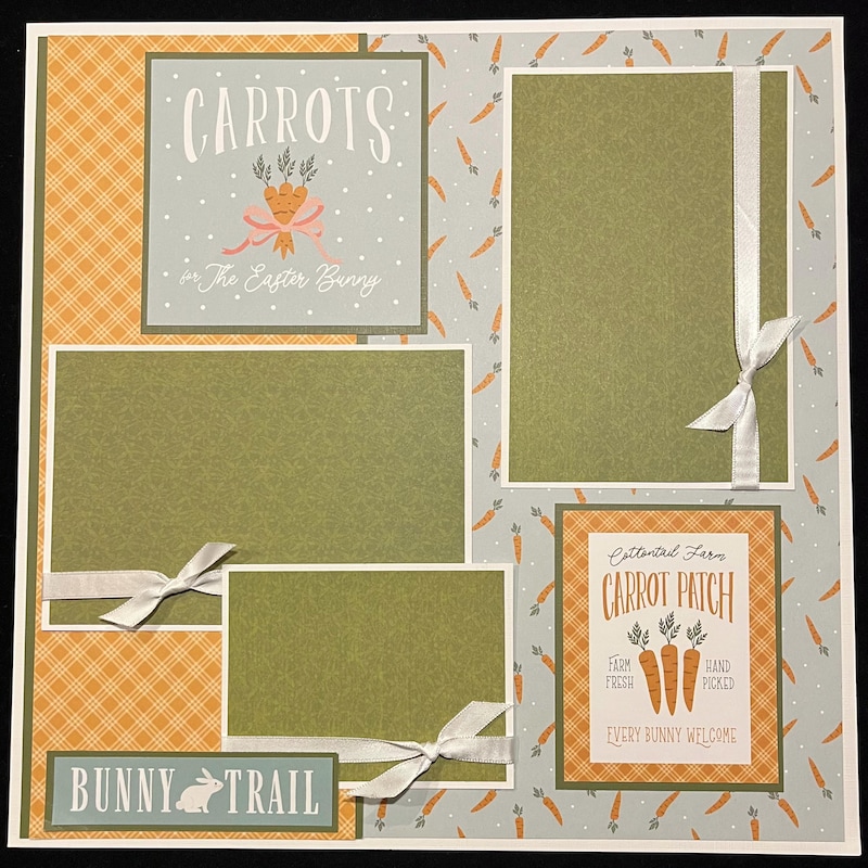 Easter Scrapbook Pages - Etsy