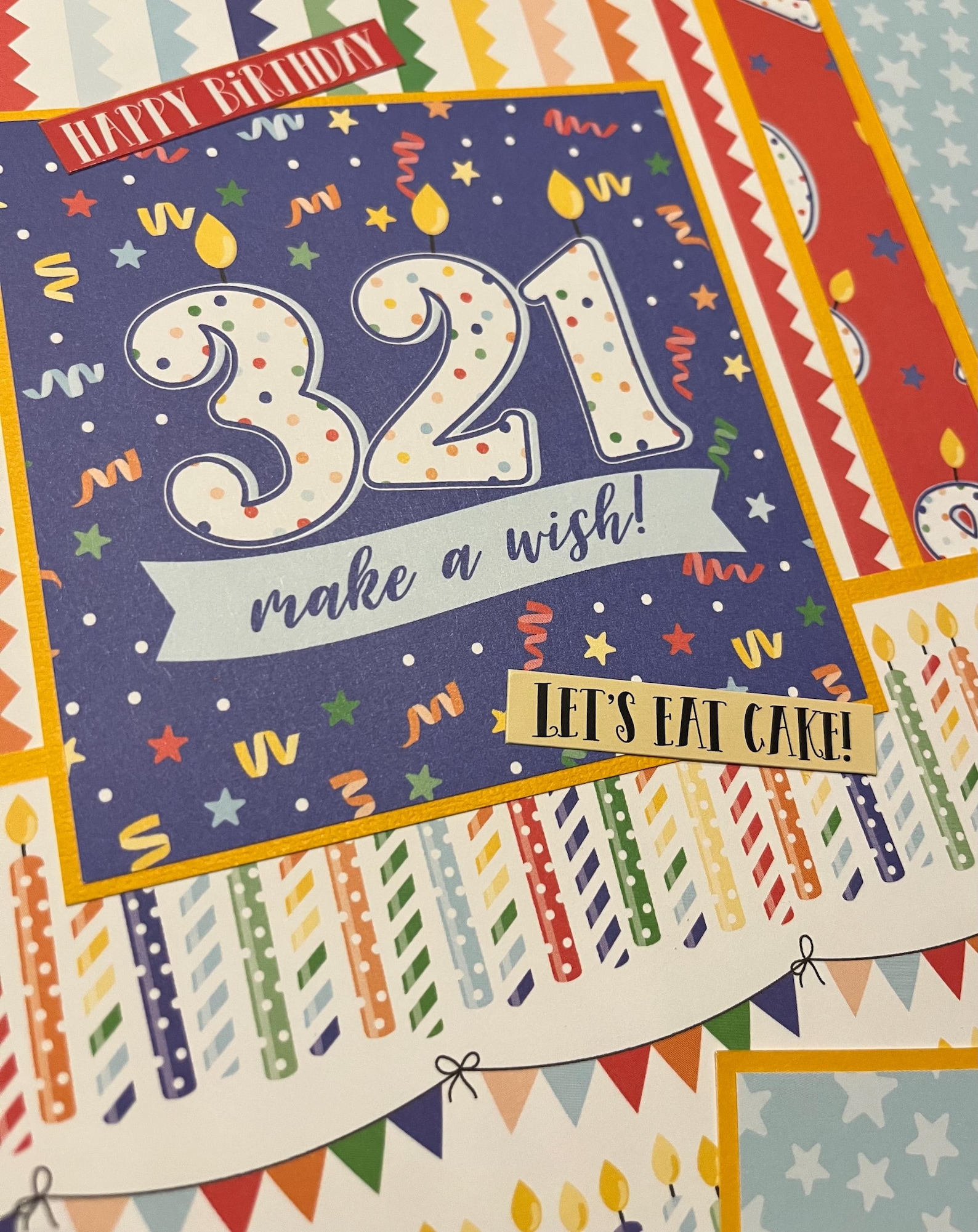 Premade Birthday Scrapbook Album Page, Party Layout - Etsy