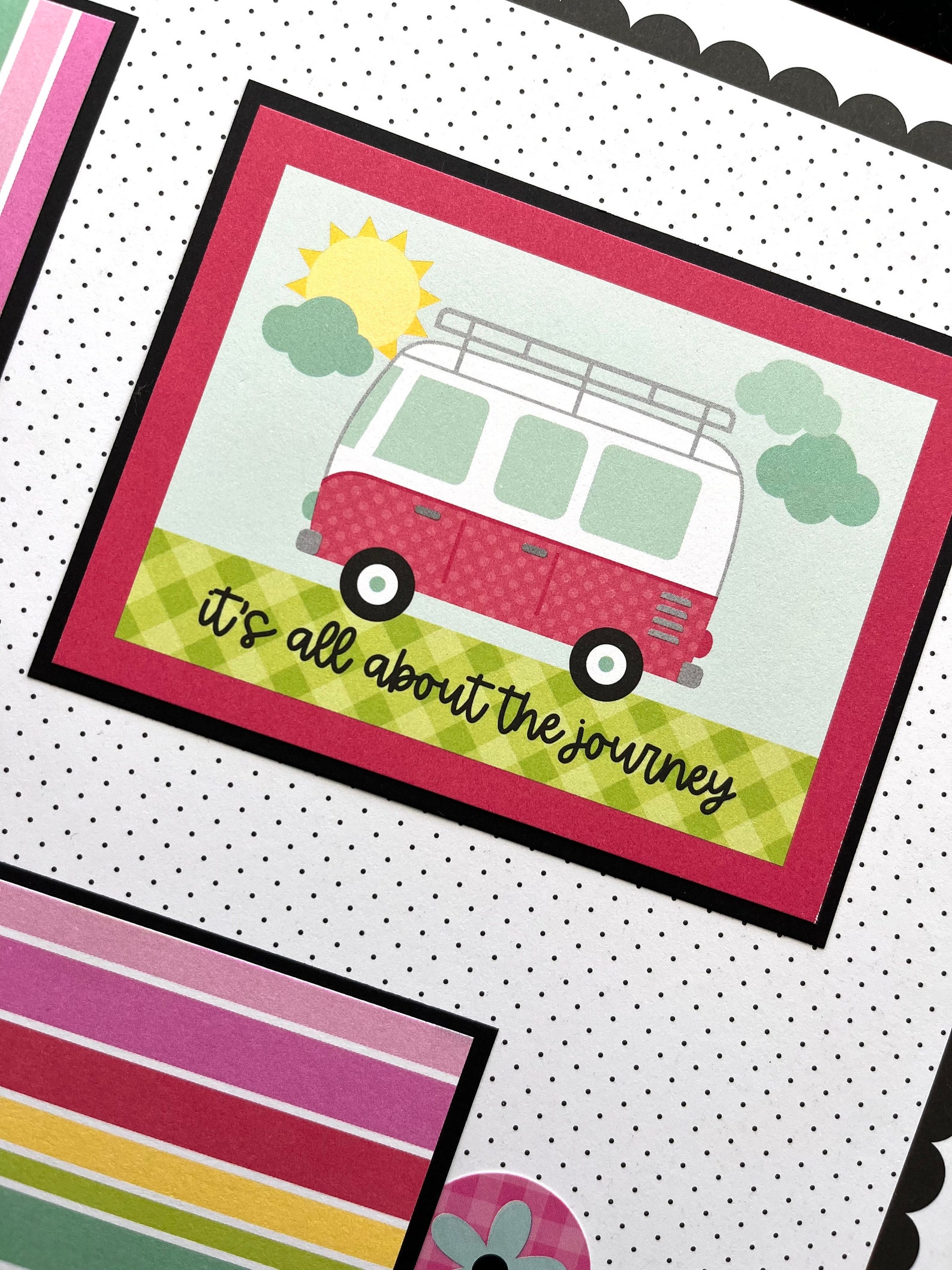 Home Scrapbook Layout Page, Love Home Premade Album Page, Fully ...