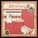 September Scrapbook Layout Page, Calendar Style Layout, Back to School ...