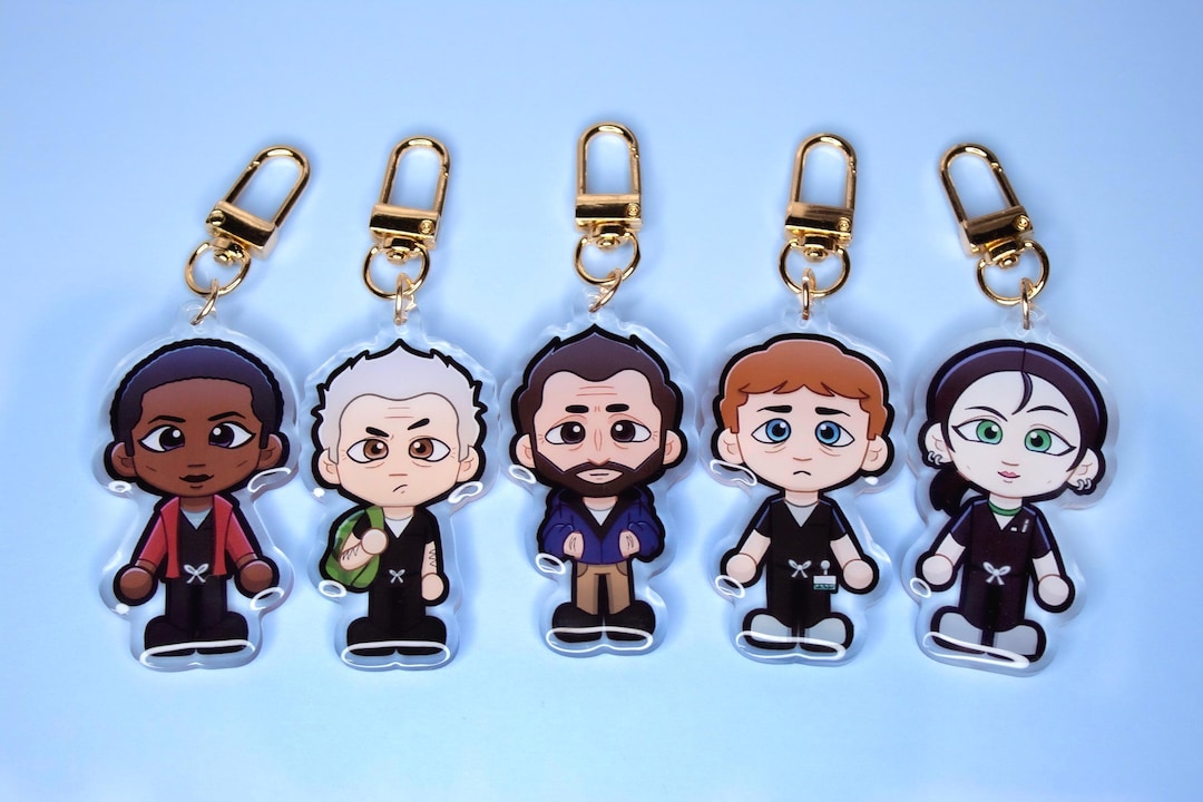 PREORDER the Pitt TV Show Acrylic Keychains [read Description] - Etsy