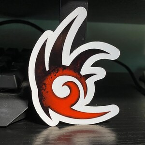Dark Shadow the Hedgehog Symbol Sticker - Etsy