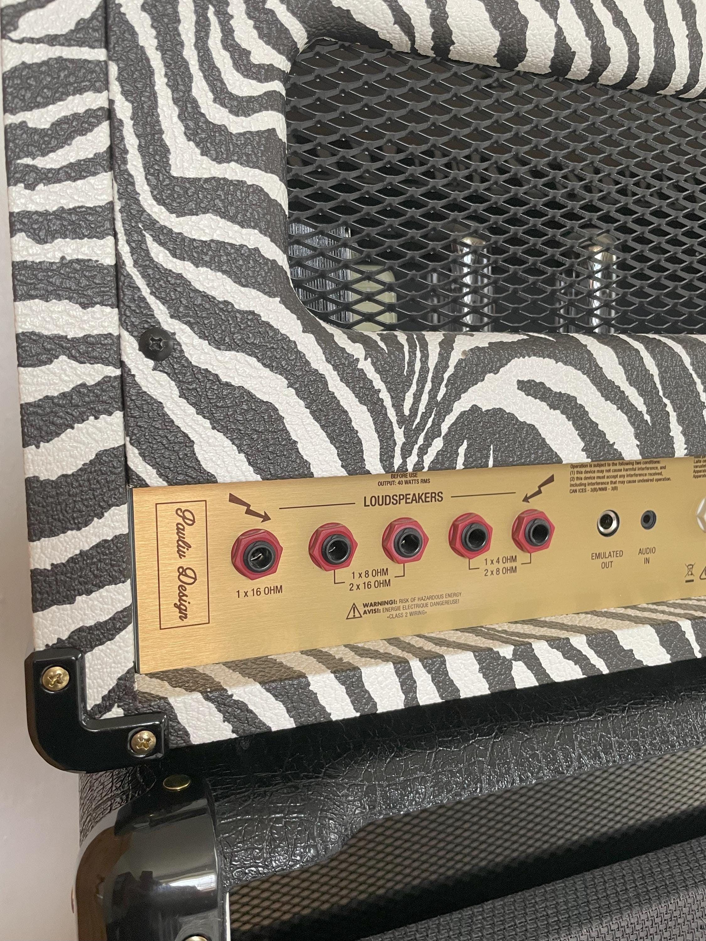 Marshall DSL40CR Combo Converted to a Head. Zebra Color. - Etsy