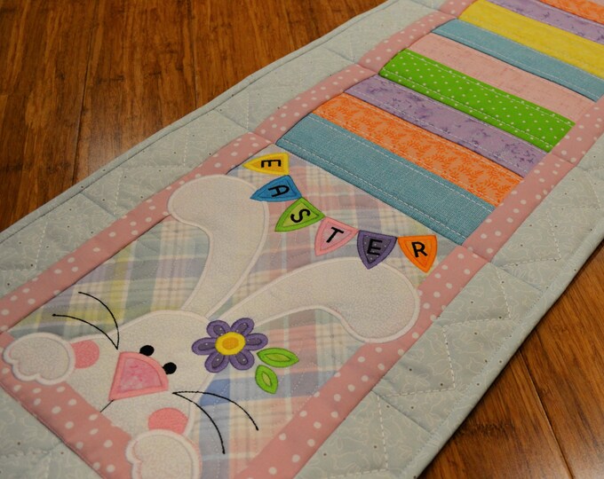 Easter Bunny Table Runner - Etsy