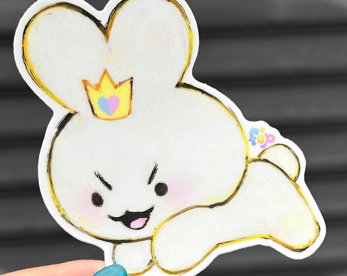 Cute Sticker Vinyl Sticker FCP Funnycutepretty - Etsy