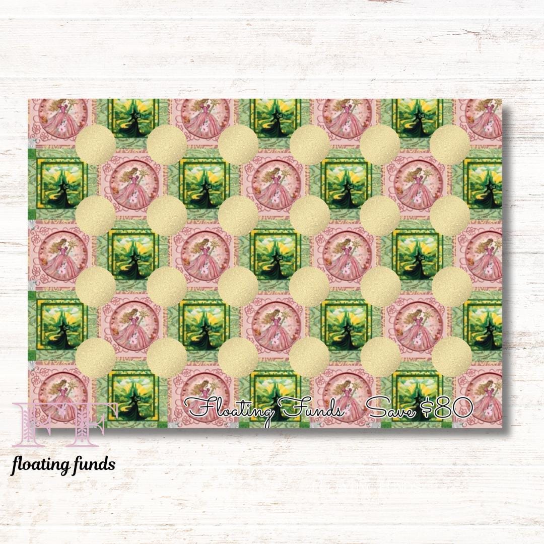 WICKED Stamps Scratch off - Savings Challenge - Cash Stuffing - Etsy