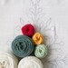 Folk Christmas Tree Punch Needle Pattern , Monks Cloth With Serged ...