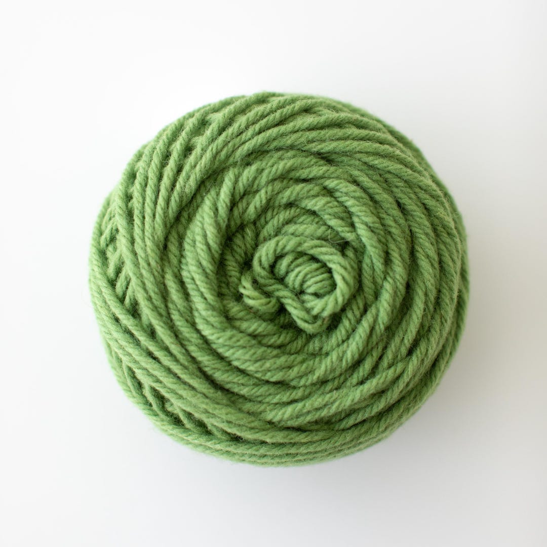 Fern Green Rug Wool - 100% Wool - Perfect for Punch Needle - Size 5 ...