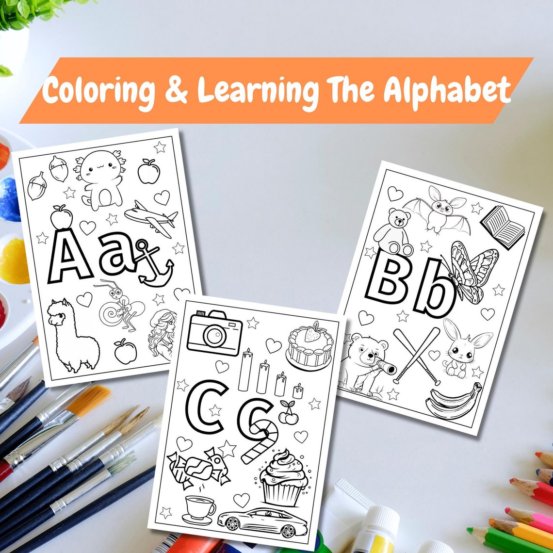 Coloring Pages for Kids Alphabet Coloring Pages ABC Coloring Pages Kids ...