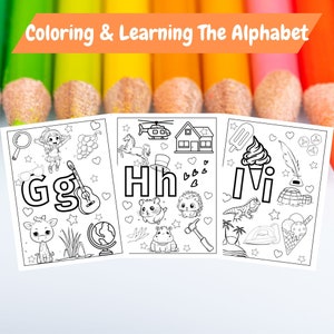 Coloring Pages for Kids | Alphabet Coloring Pages | ABC Coloring Pages ...