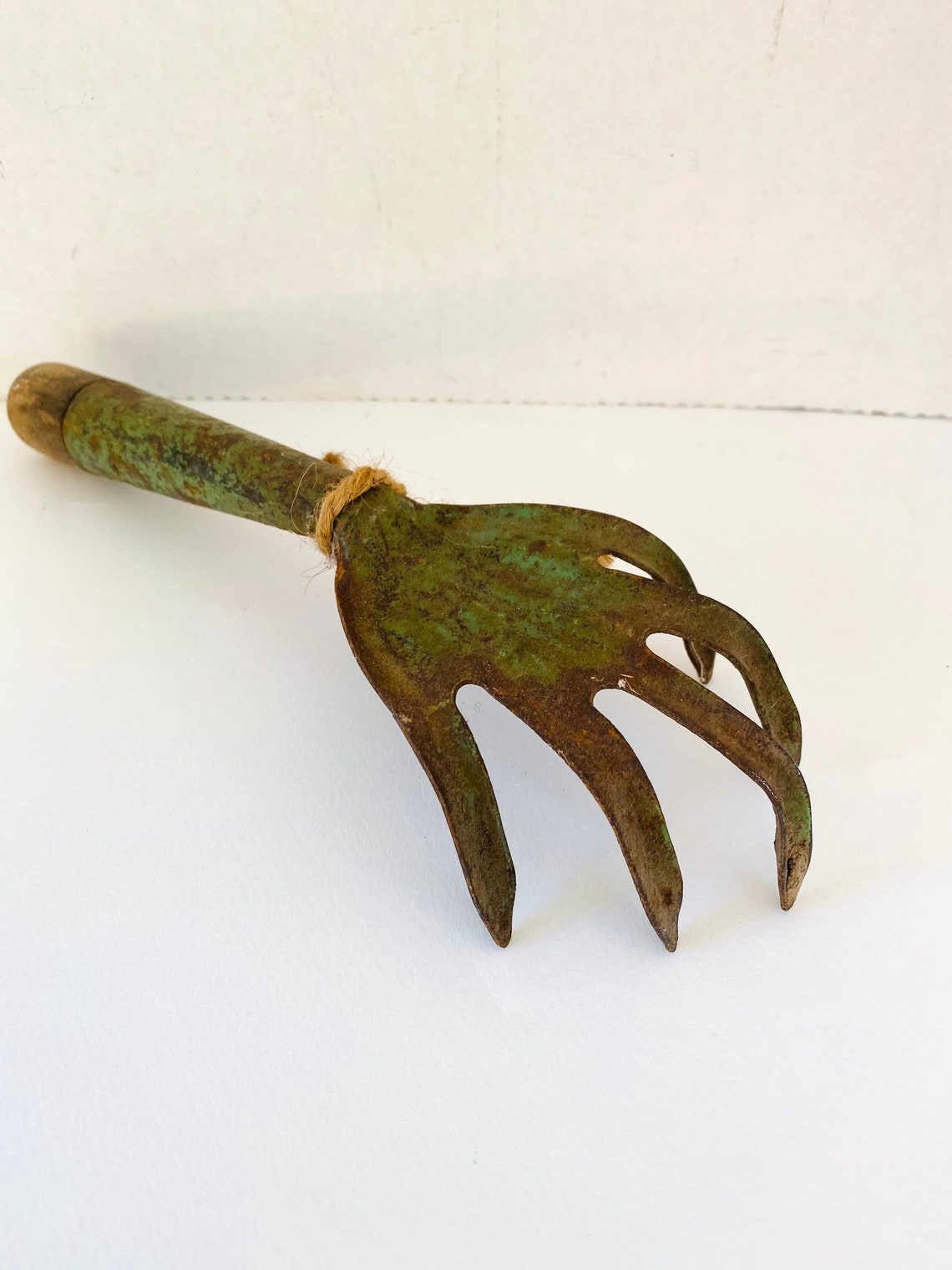 Vintage Garden hand claw Tool hand rake fork Cultivator | Etsy