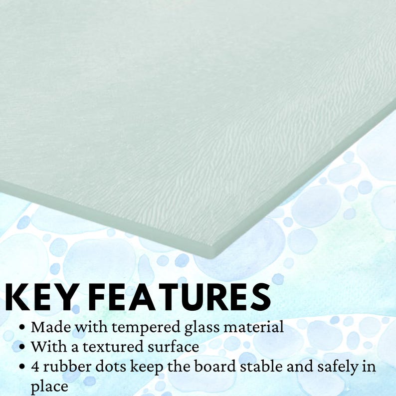 Stormy Lighthouse Coast Glass Cutting Board, Textured Blue Ocean Wave ...