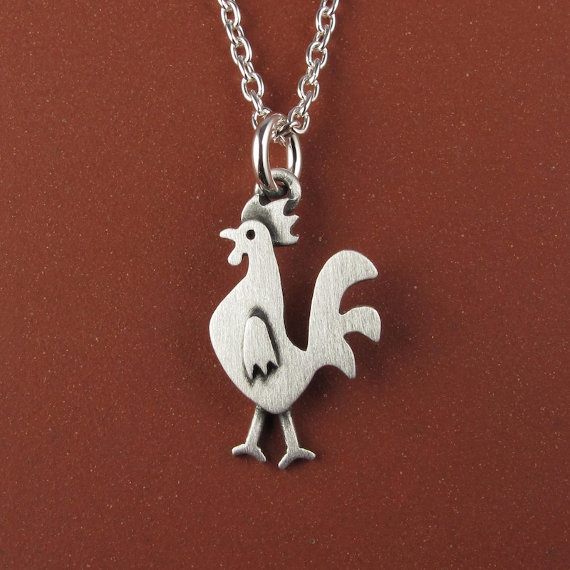 Rooster Pendant - Etsy