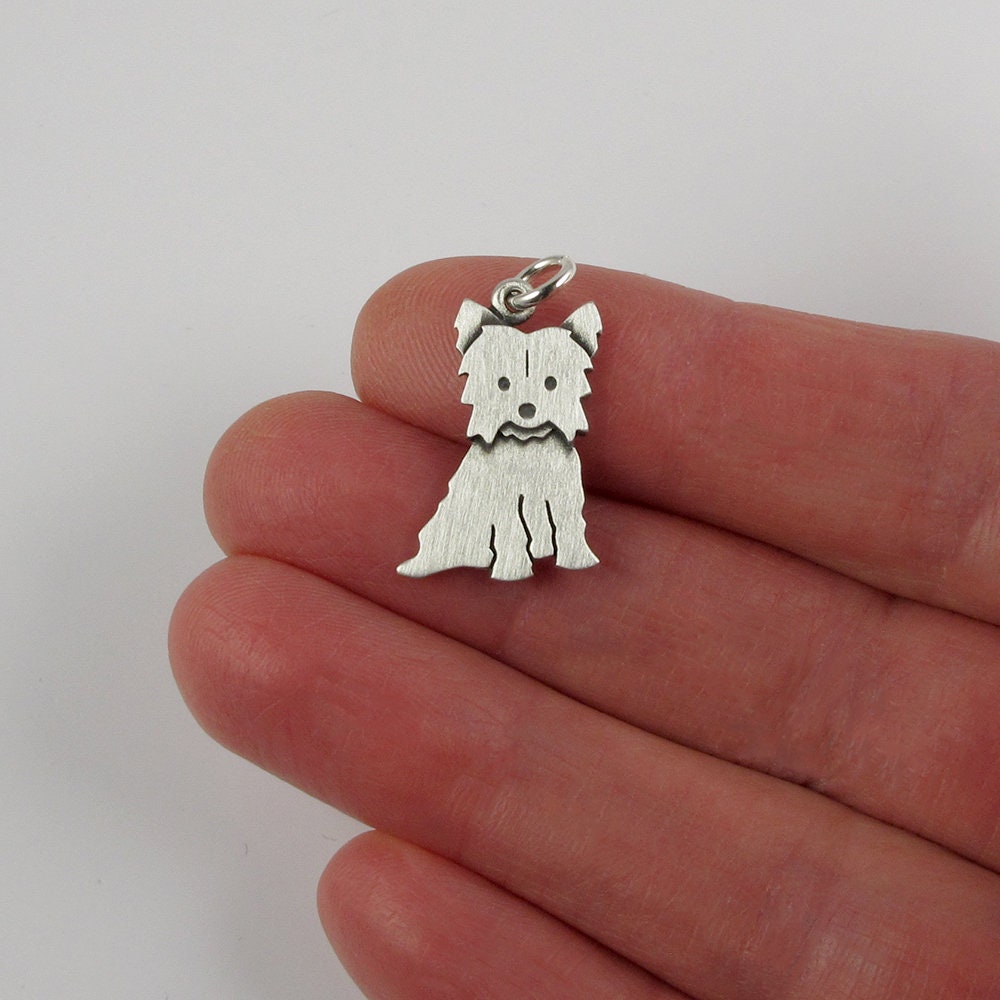 Yorkshire Terrier Pendant / Necklace larger Size | Etsy