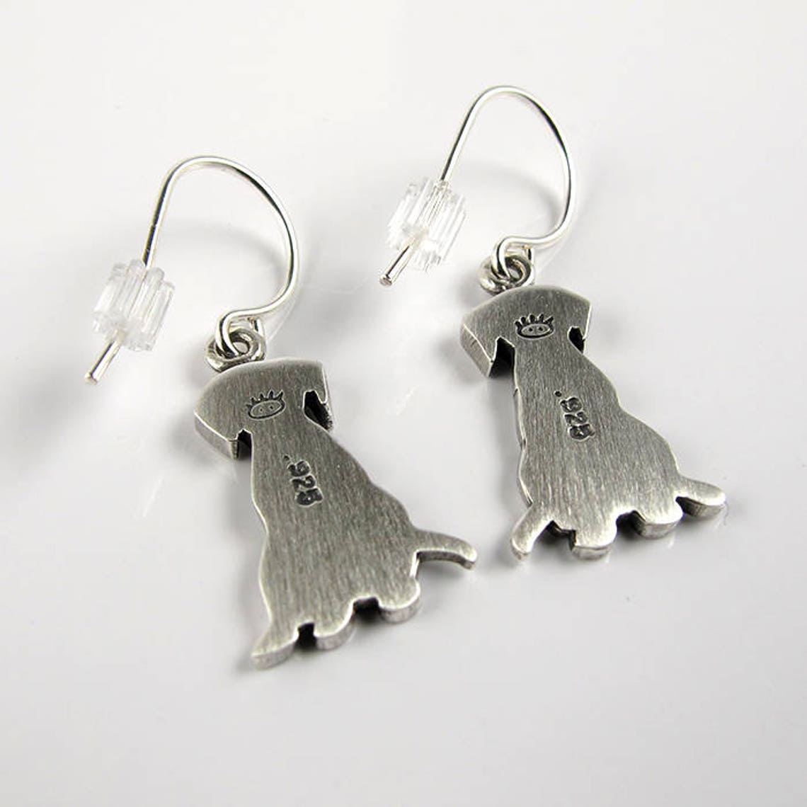 Tiny Labrador Retriever Earrings - Sterling Silver - Etsy