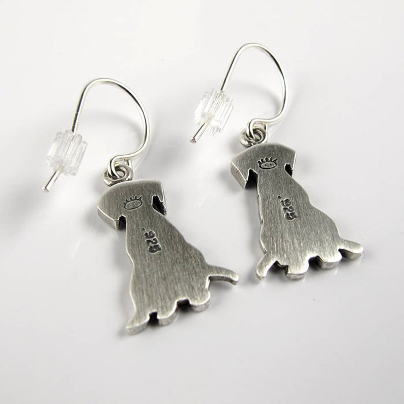 Tiny Labrador Retriever Earrings - Etsy