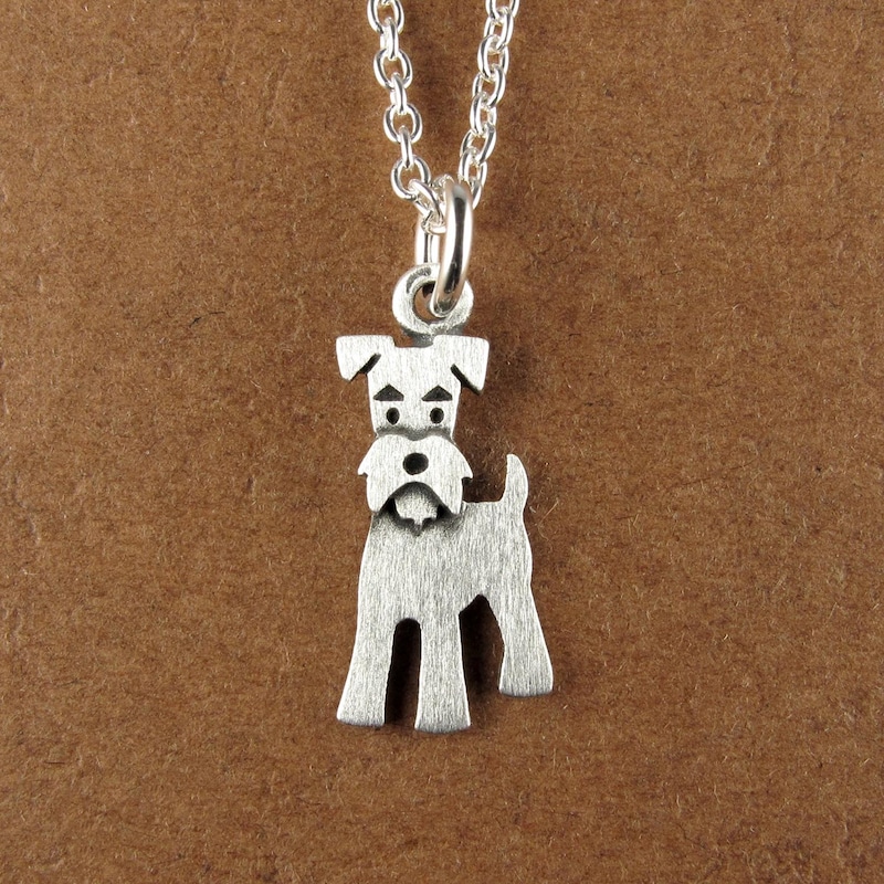 Dog Schnauzer Pendant - Etsy