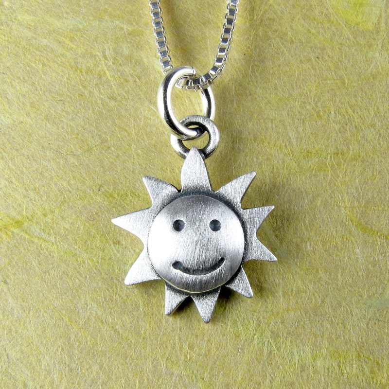 Sun Pendant - Etsy