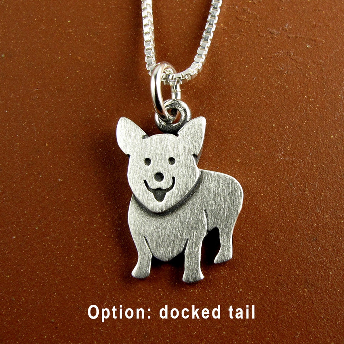 Tiny Corgi Pendant / Necklace | Etsy