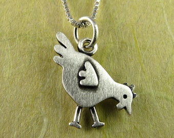 Chicken Necklace | Etsy