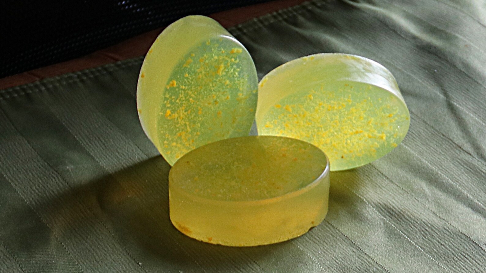 Real Lemon Shea Butter Lemon Grass Oil Mediterranean Sea Salt Soap - Etsy