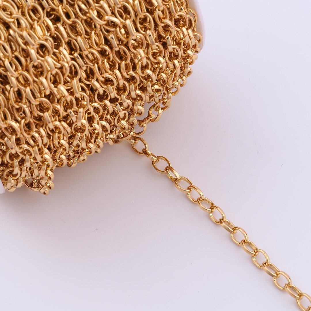 Rolo Chains Gold Rolo Chains, 18K Gold Filled Specialchain, Semi ...