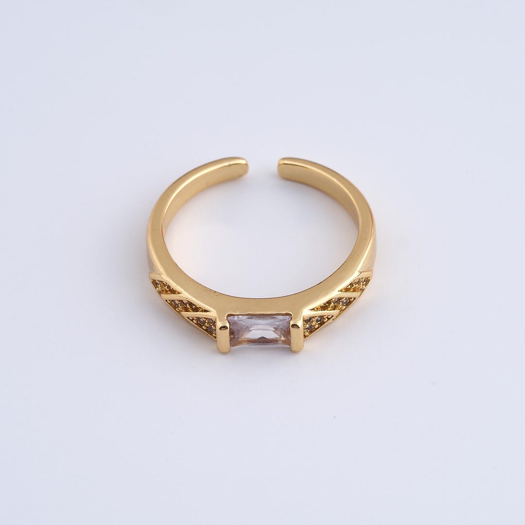 Wide Ring 18K Gold Filled Thick Rings Thick Ring Minimalist Ring Wide ...