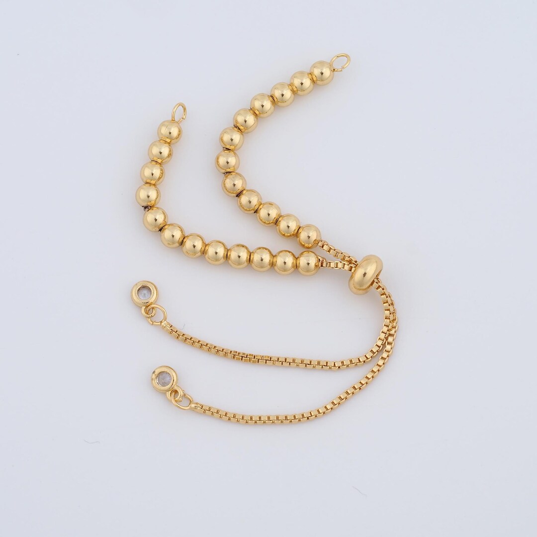 Gold Stretch Chains,18k Gold Filled Stretch Chains, Semi-finished Chain ...