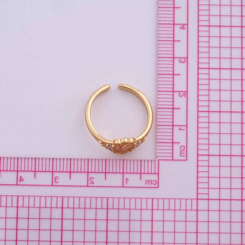 Virgin Mary Ring 18K Gold Filled Open Rings Snake Minimalist Rings ...