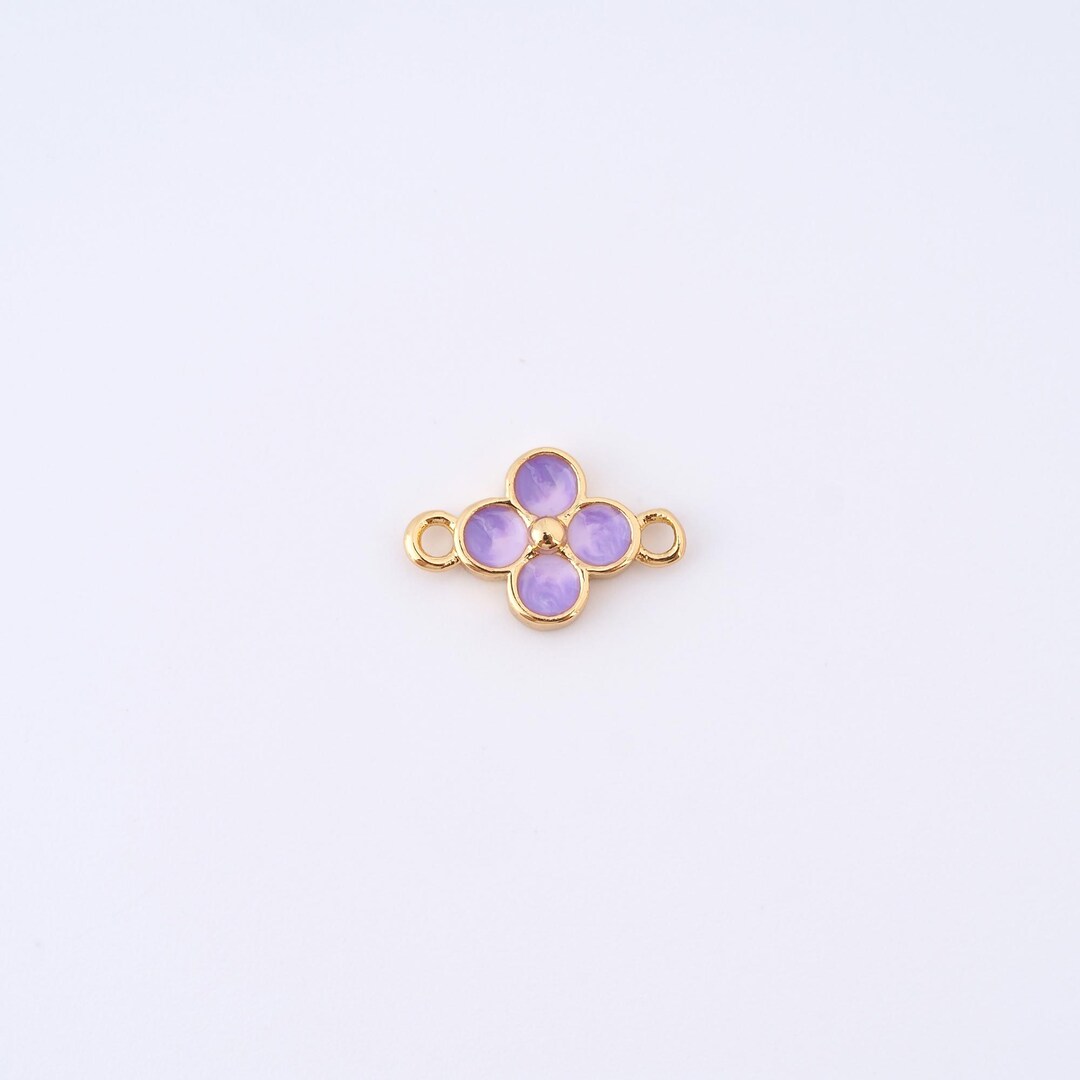Gold Flower Connectors 18K Gold Filled Flower Connectors Flower ...